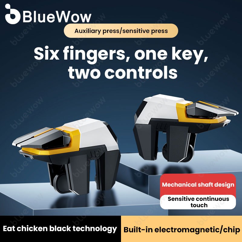 【Six fingers hand game artifact】BlueWow DY11 Trigger Controller Gamepad ...