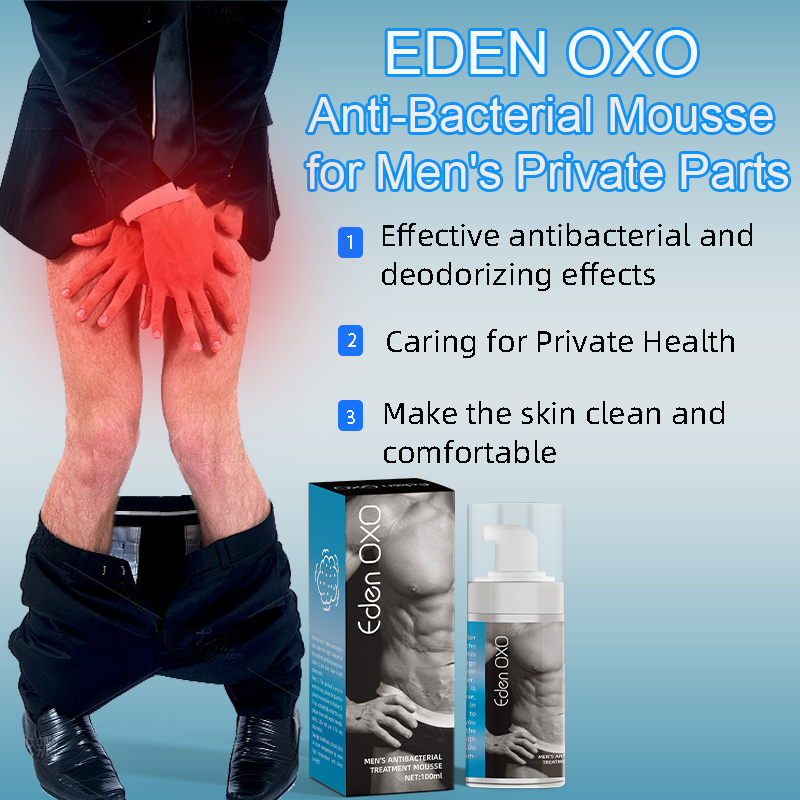 EDEN OXO Men's Antibacterial Treatment Mousse men intimate wash 止痒除臭 ...