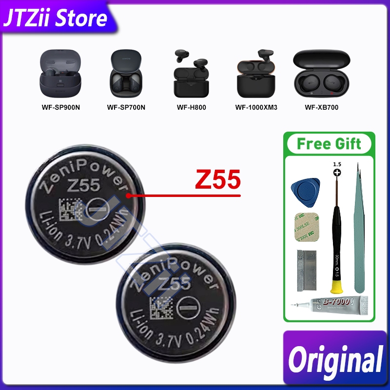 Original Z55 Battery For Sony WF-1000XM3 XM3 WF-SP900 WF-SP700N ...