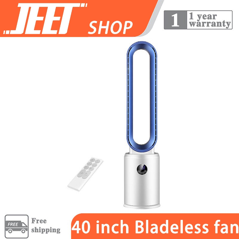 (1 year warranty) JEET Bladeless Fan 40-inch Vertical Fan 12-speed ...