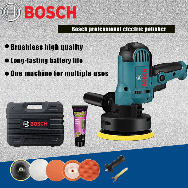 BOSCH Original Car Polisher 125mm 850w Waxing Machine Buffer Sander Car ...