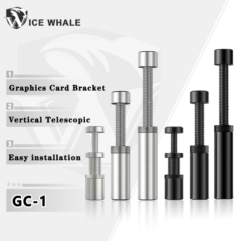 ICE Whale GC-1 Graphics Card GPU Holder Vertical Telescopic Rotating ...