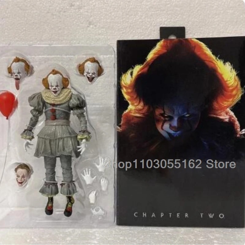 NECA Pennywise Action Figure Chapter Two Ultimate Model Toy Horror Gift ...