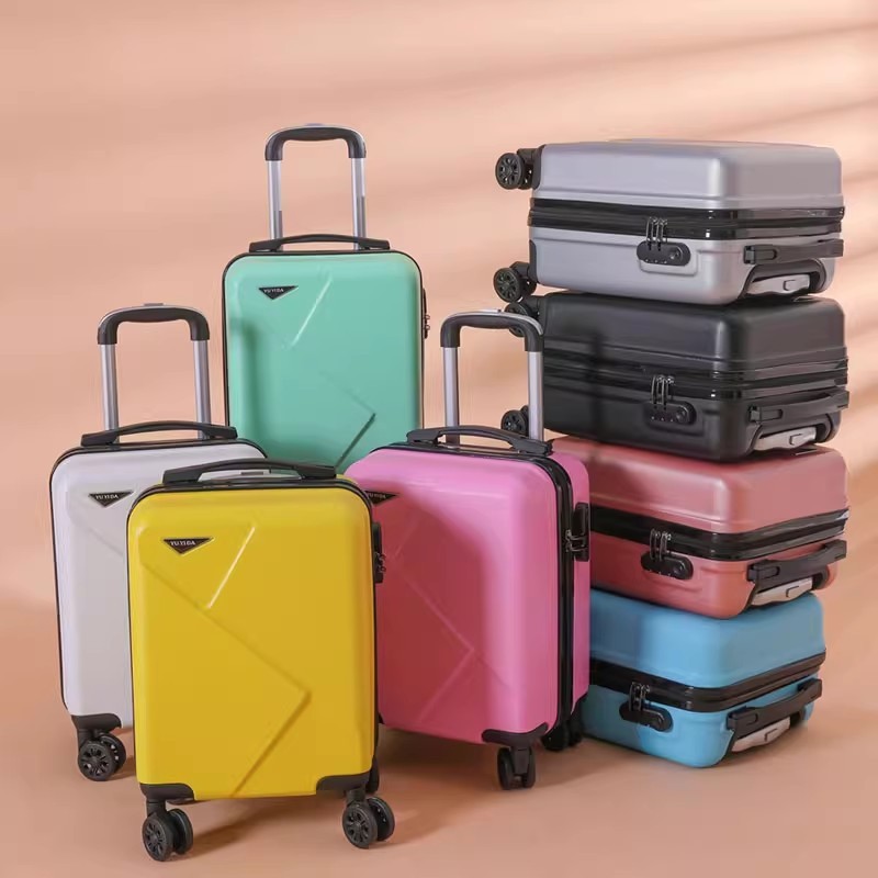 Turqgast 14-Inch Luggage 3-Section Trolley Small 16-Inch Trolley Case ...