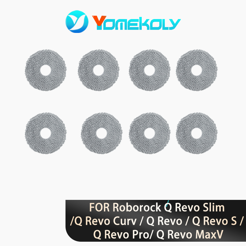 For Roborock Q Revo Slim / Q Revo Curv / Q Revo / Q Revo S / Q Revo Pro / Q Revo MaxV / Mop ...