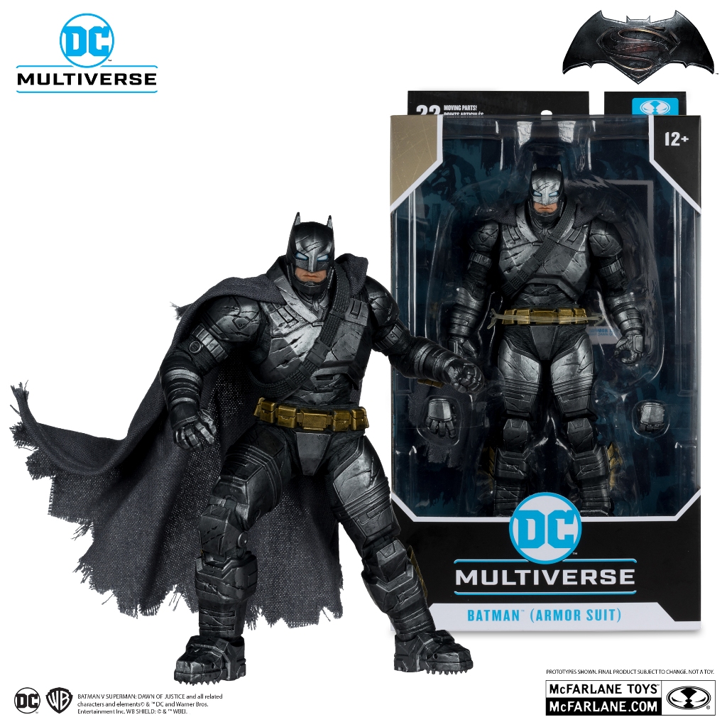 [in stock] McFarlane Toys BATMAN V SUPERMAN: DAWN OF JUSTICE BATMAN ARMORED SUIT DC Multiverse 7 ...