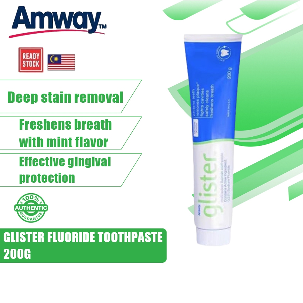 Amway Glister Multi Action Fluoride Toothpaste (200g) Anli Toothpaste ...