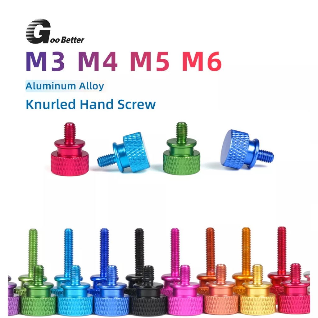 1PCS M4 PC Computer Case Screw- Diy Manual Adjusting Screw- Colored ...