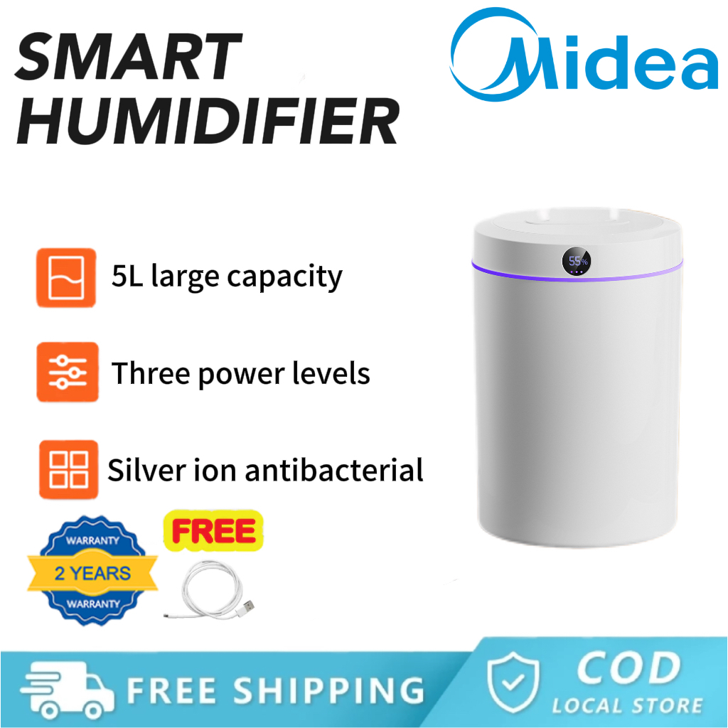 Midea Air purifier humidifier smart humidifier diffuser anti-dry ...