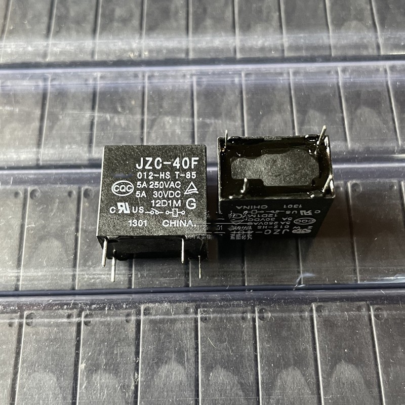 Mini Relay JZC-40F 012-HS 5A 4 Pin Small Relay | Shopee Malaysia