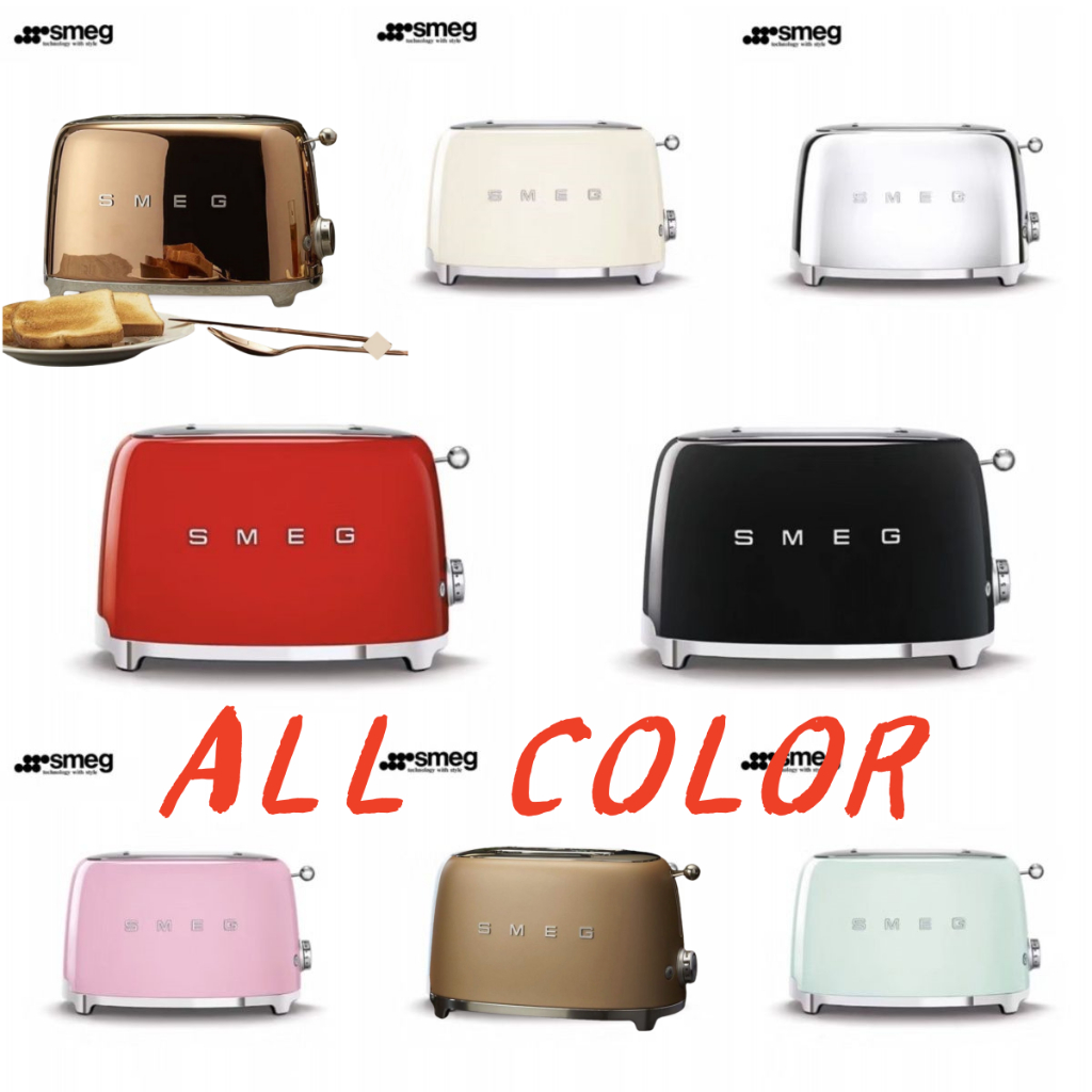 Smeg bread toaster (2 Slices) TSF01 Retro Toaster Home Heating ...