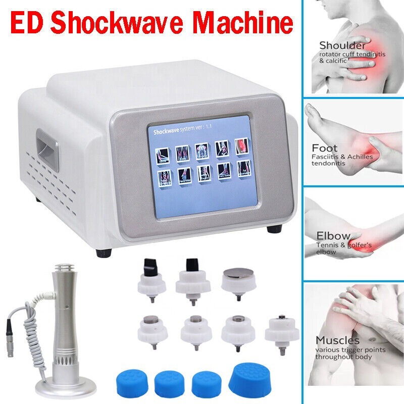 Touch Screen Extracorporeal Shock Wave Therapy Massage Gun Pain Relief ...