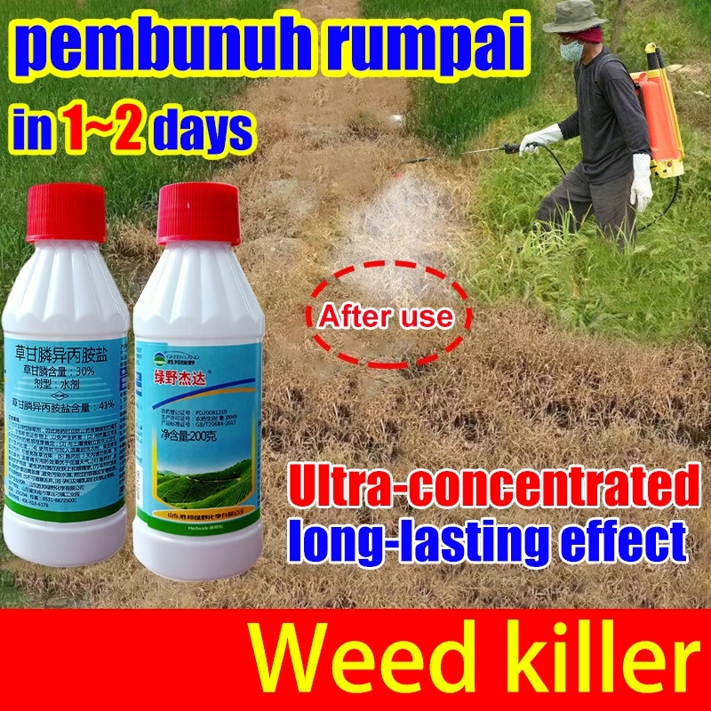 Strongest grass poison fast dead racun bunuh pokok besar most ...