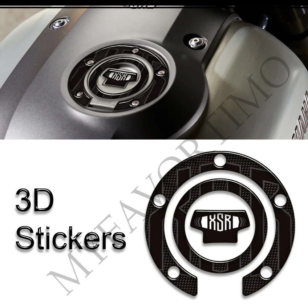 Tank Protector Pad Grips Motorcycle For Yamaha XSR900 XSR 900 Gas Fuel ...