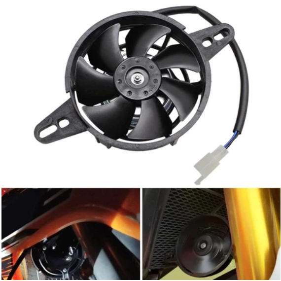 Radiator Big Fan Y15 LC135 RS150 Kipas Besar, Coolant Fan, 4.5 5.5 inch ...