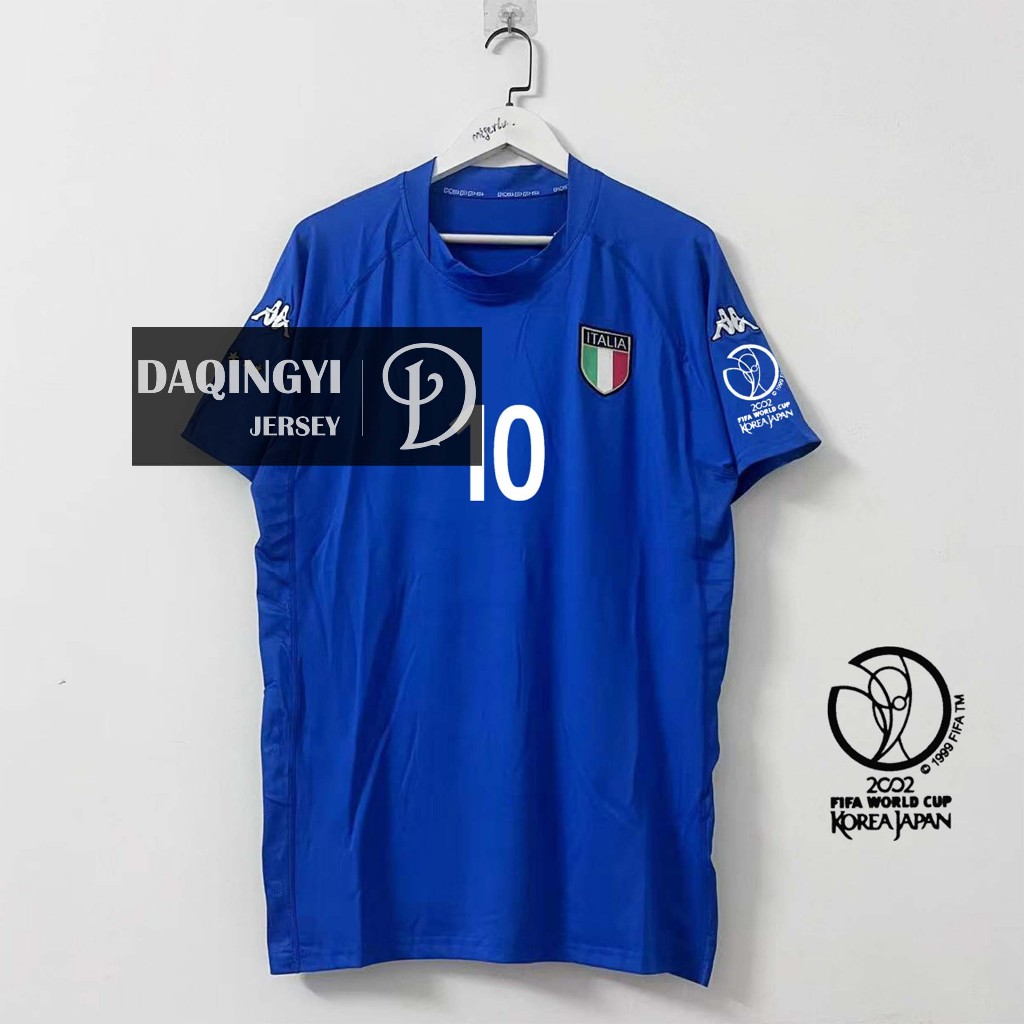【World Cup Edition】 2002 Italy Home jersey S-2XL | Shopee Malaysia