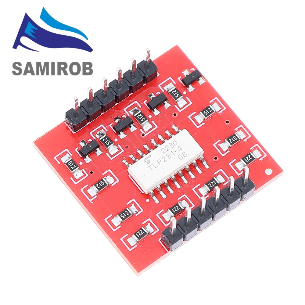 TLP281 4 CH 4-Channel Opto-isolator IC Module For Arduino Expansion Board High And Low Level ...
