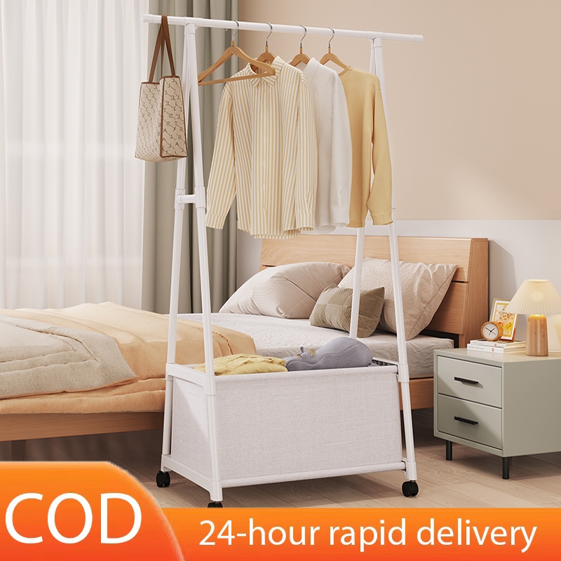 Triangle Coat Rack Bedroom Multi-function Clothes Hanger floor bedroom ...
