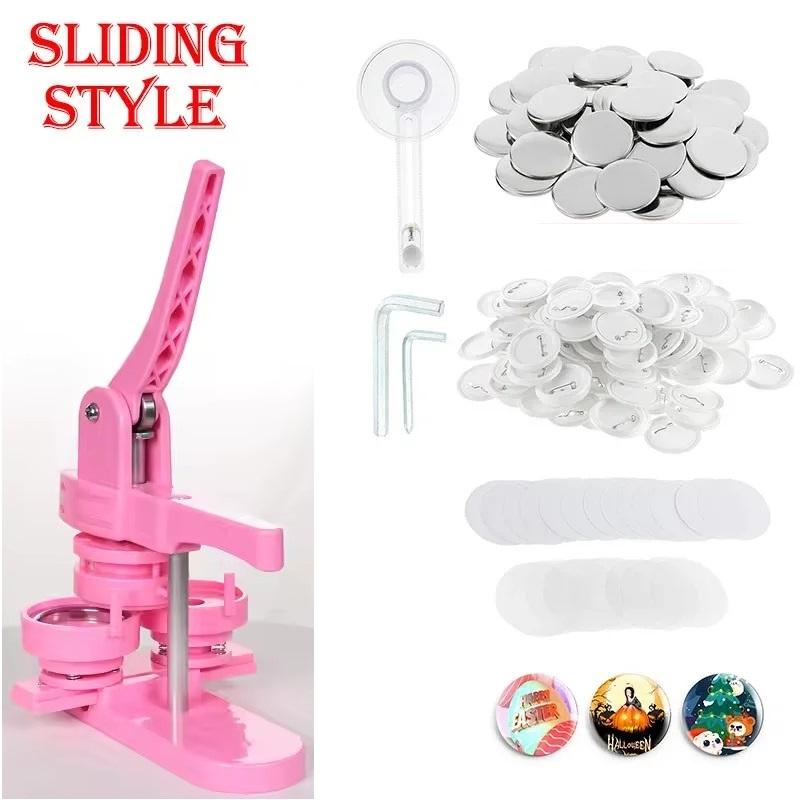 58MM Button badge making machine button badge kit DIY button badges ...
