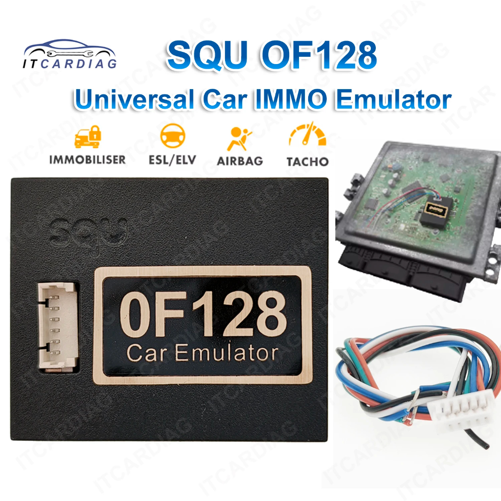 OF128 SQU OF128 Universal Car Emulator OF 128 Supports IMMO For Seat ...