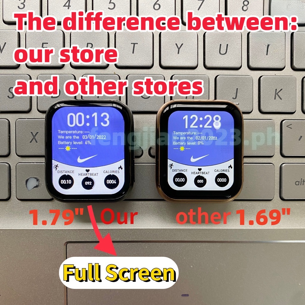 Smartwatch 41mm Stainless steel watch 9 mini /watch 9 pro max edge with ...