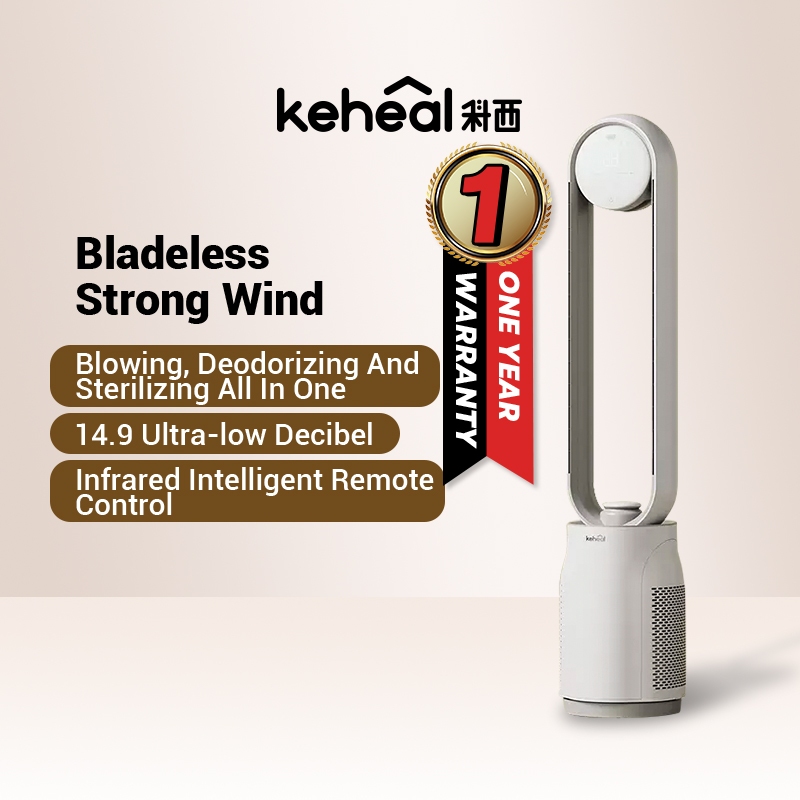Keheal A4PRO Air purification Bladeless Fan 2in1 Air Circualtion Fan ...