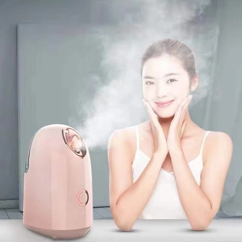 Facial Steamer Nano Ionic Hot Mist Face Steamer Home Sauna SPA Face ...