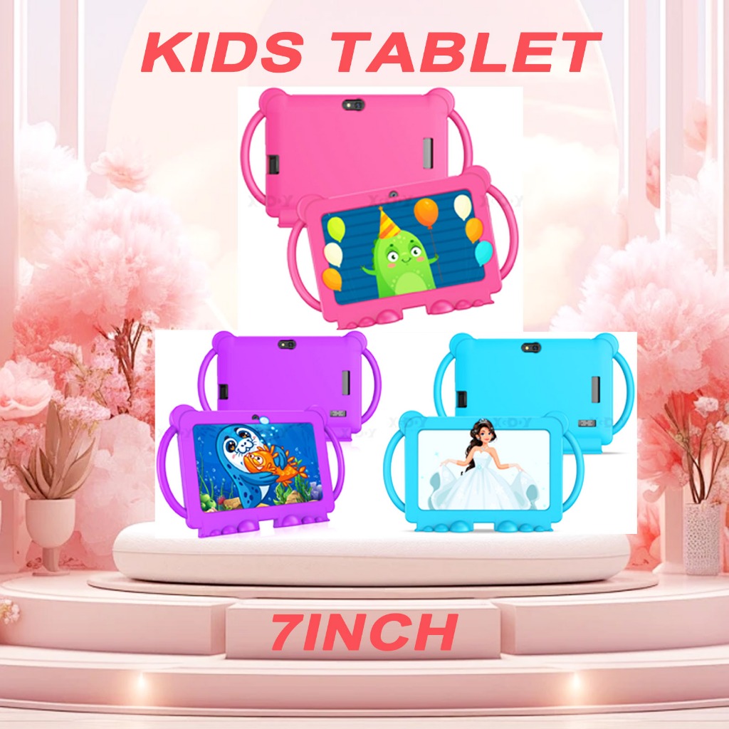 XGODY 7 inch HD Kids Tablet Android 12.0 1024 * 600 3G+128G PC WIFI ...
