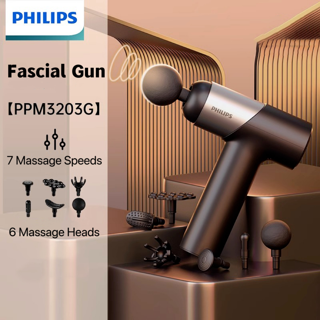 Philips massage gun massage fascial gun for muscle percussion deep ...