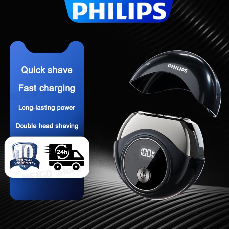 Philips [24 hours delivery] 100% genuine electric mini portable round ...