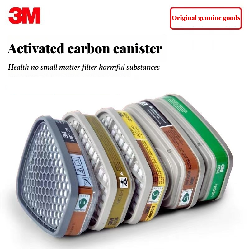 3M 6001/6003/6006 anic Vapor/ Acid Gas Half Face Mask Respirator ...