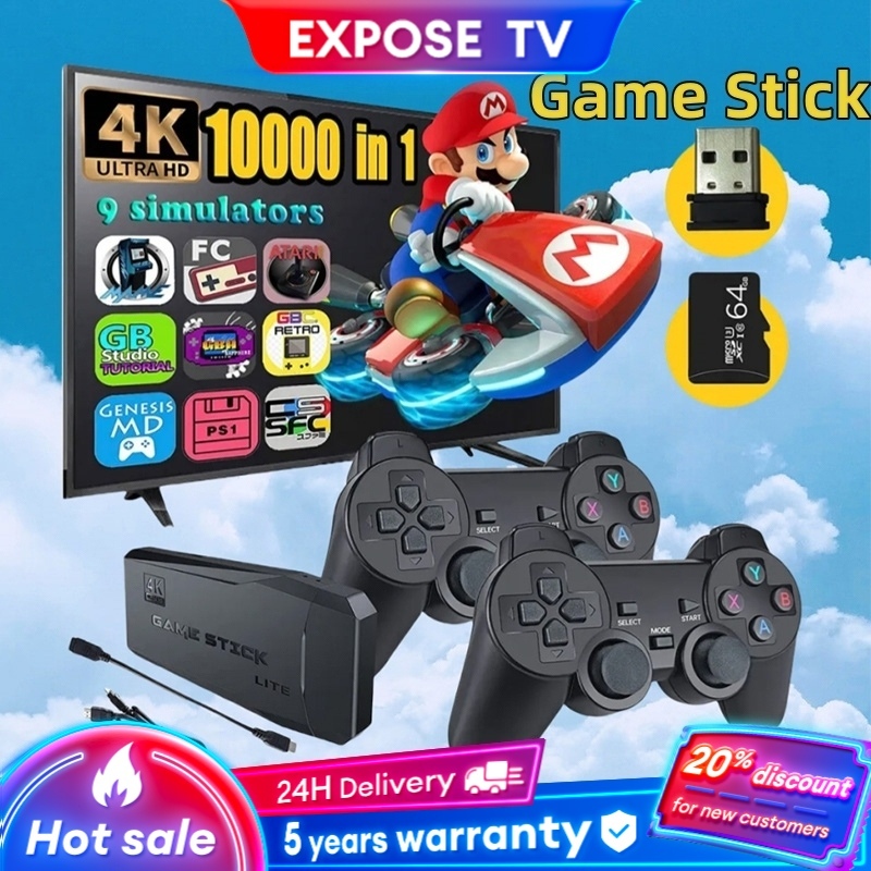 Game stick box Controler Video Game Controler AV/HDMI Game Controler ...
