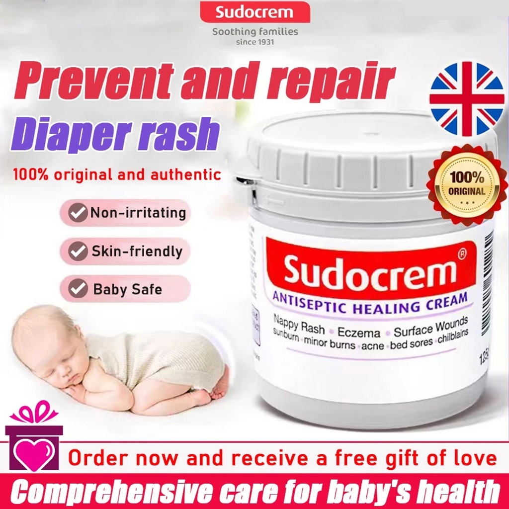 Sudocrem Nappy Rash Cream 125g Baby Diaper Cream Antiseptic Healing ...