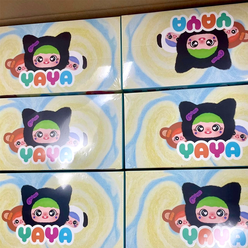 8Pcs Baby Three YaYa Taoqibao plush blind box | Shopee Malaysia