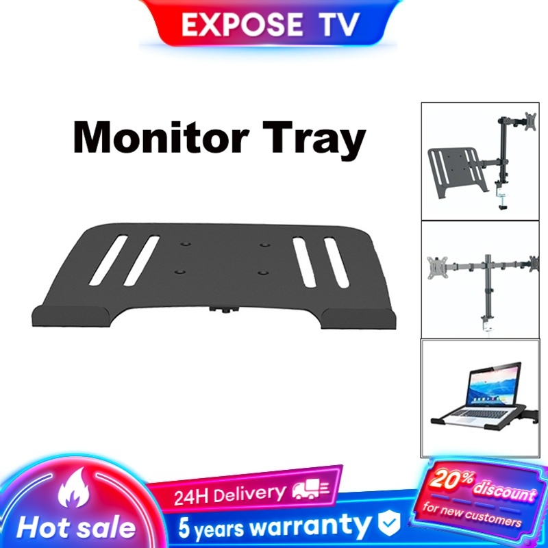 Monitor Tray Laptop Stand Monitor Mount 17-32'' Stainless Steel ...