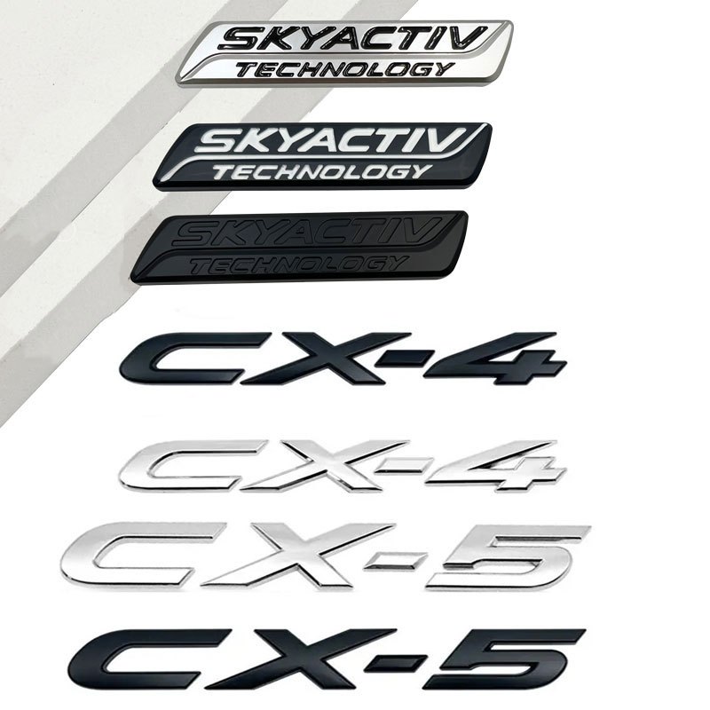 3D plastic sticker SKYACTIV TECHNOLOGY CX-4 CX-5 logo suitable for ...