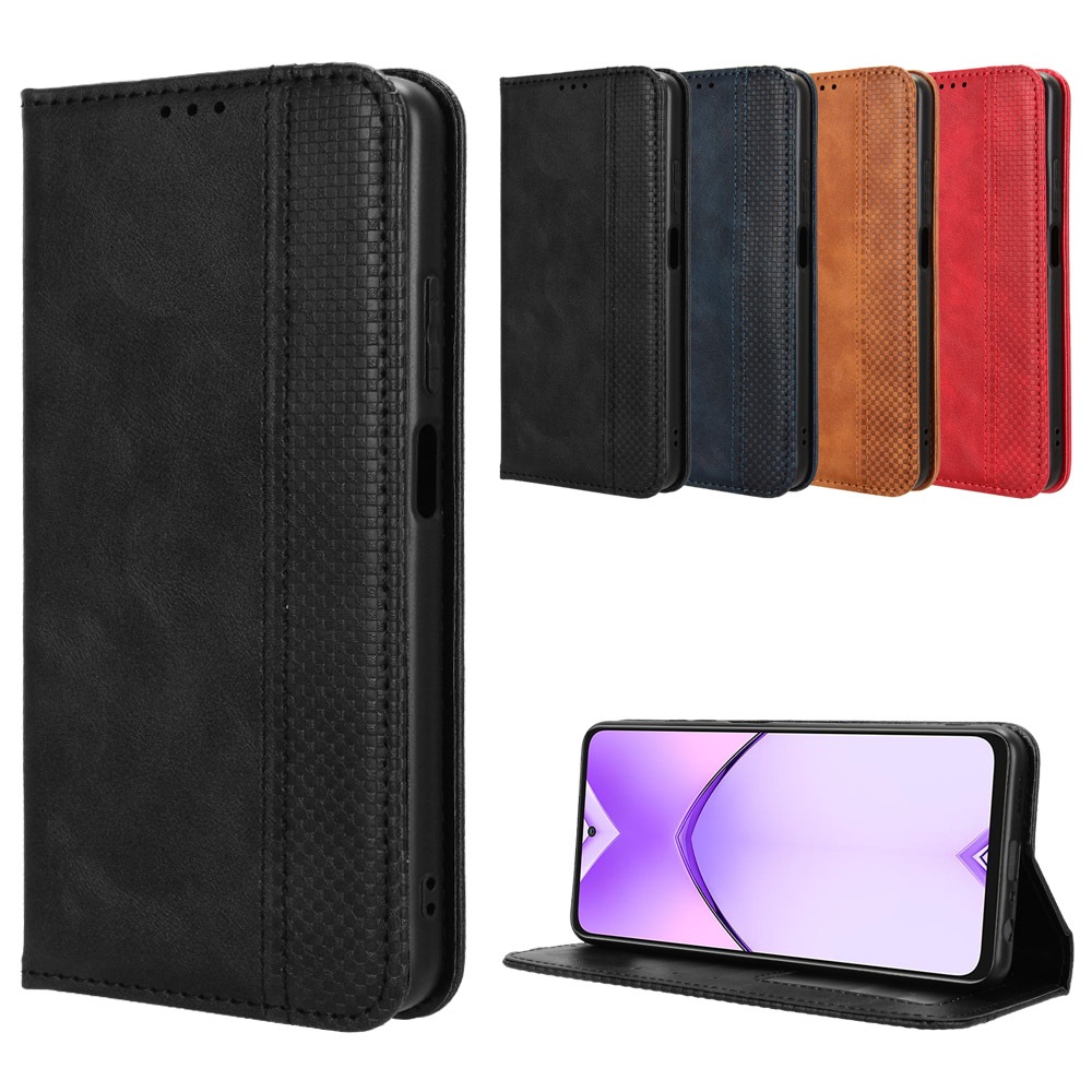 Magnetic Flip Leather Case For OPPO A3 Pro 5G Wallet Casing Phone Cover ...