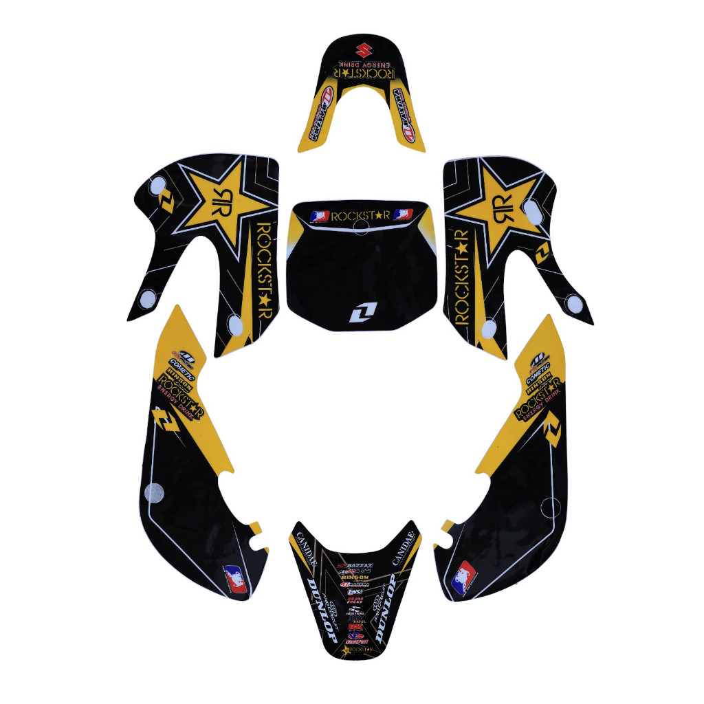 CRF50 Decals Graphic Sticker Kit For CRF50 Atomik Thumpstar PitPro Dirt Bike SSR | Shopee Malaysia