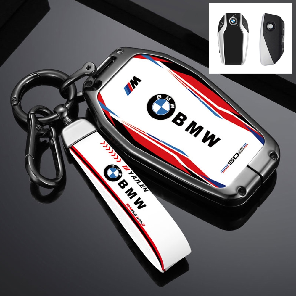 Zinc Alloy New Smart liquid Crystal Car Key Case Cover For 2023 New BMW ...