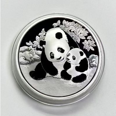 2024 Silver Panda Coin. 2024 Silver Cat. NGC 70 points. Gra2024 Panda ...