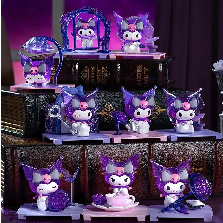 Kuromi Dream Building Rose Garden Series Figure-Made Mystery Box Kuromi ...