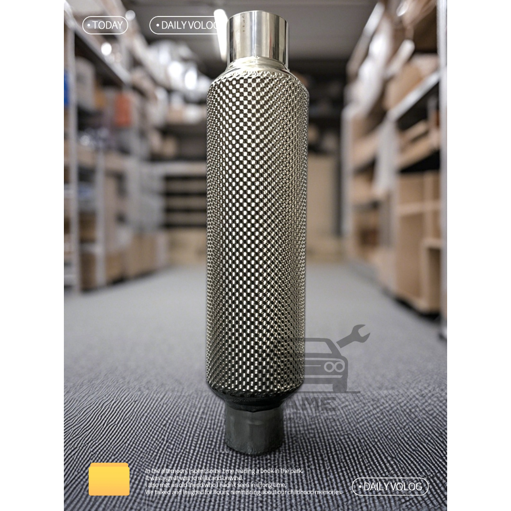 Free Shipping Drum Exhaust Pipe Middle Section Muffler Change Sound ...