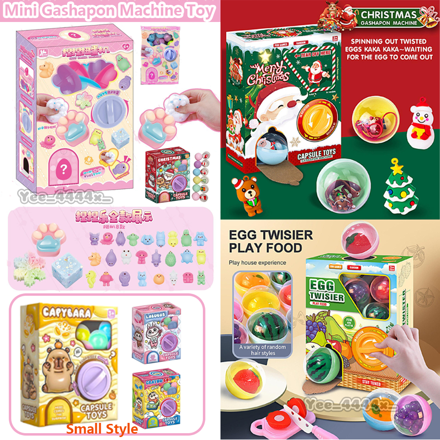Mini Egg Twisting Box Egg Claw Machine for Kids Christmas Vending ...