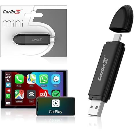CarlinKit Mini 5wired to wireless carplay Carlink kit wireless apple ...