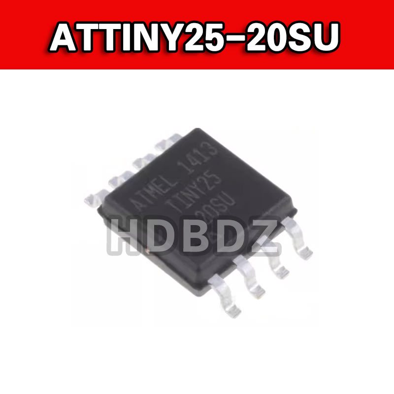 ATTINY25-20SU ATTINY25V-10SU ATTINY25-20SSN Microcontroller Chip IC SMD MCU | Shopee Malaysia