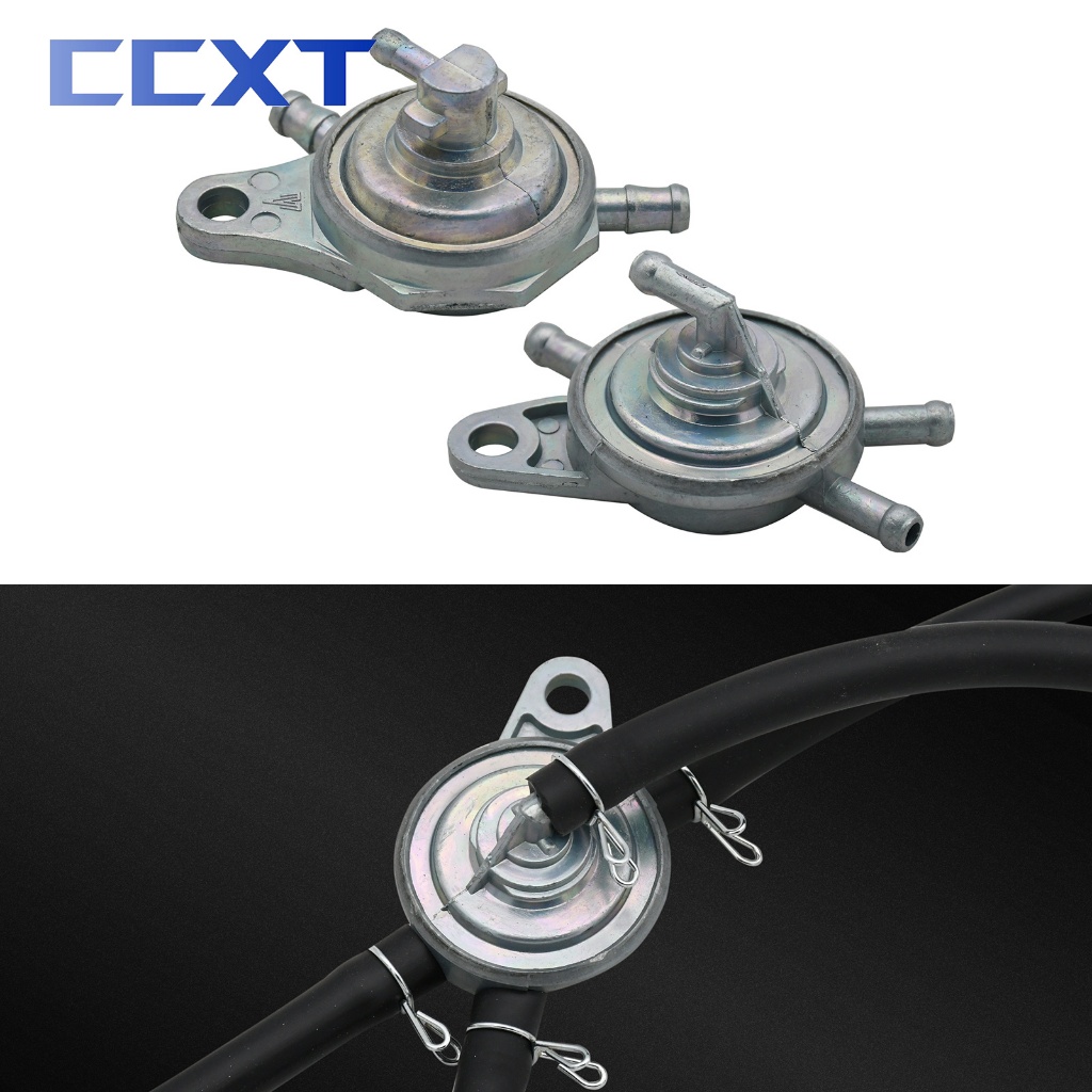3 Way Fuel Valve Vacuum Fuel Petcock Motocycle Fuel Valve Scooter Fuel ...