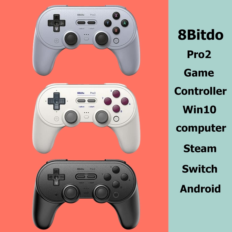 8Bitdo Pro 2 SN30 Pro+ SN30 Pro SF30 Pro Bluetooth Wireless Gamepad ...