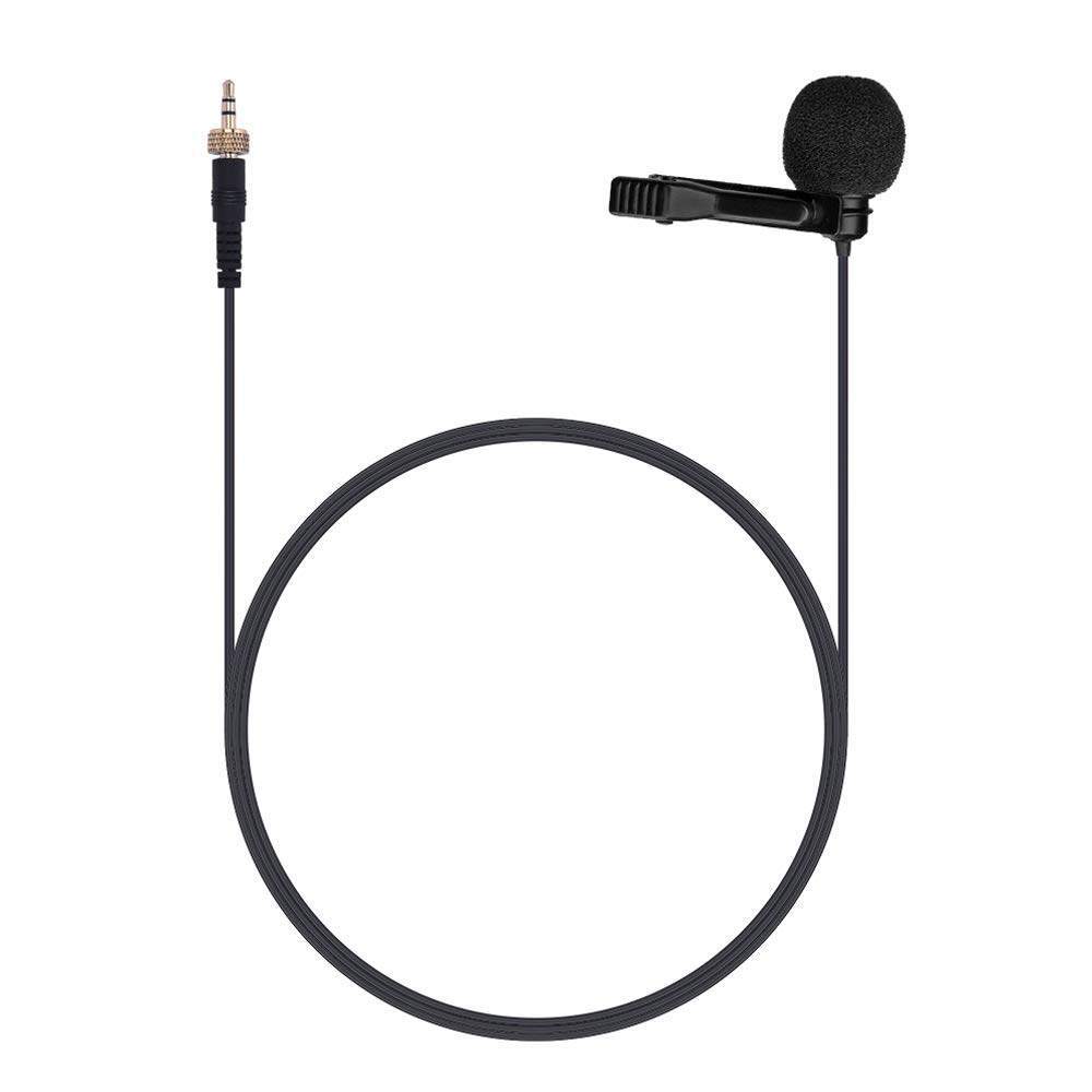COMICA Omnidirectional Lapel TRS Lavalier Microphone Input Cable (3.5mm ...