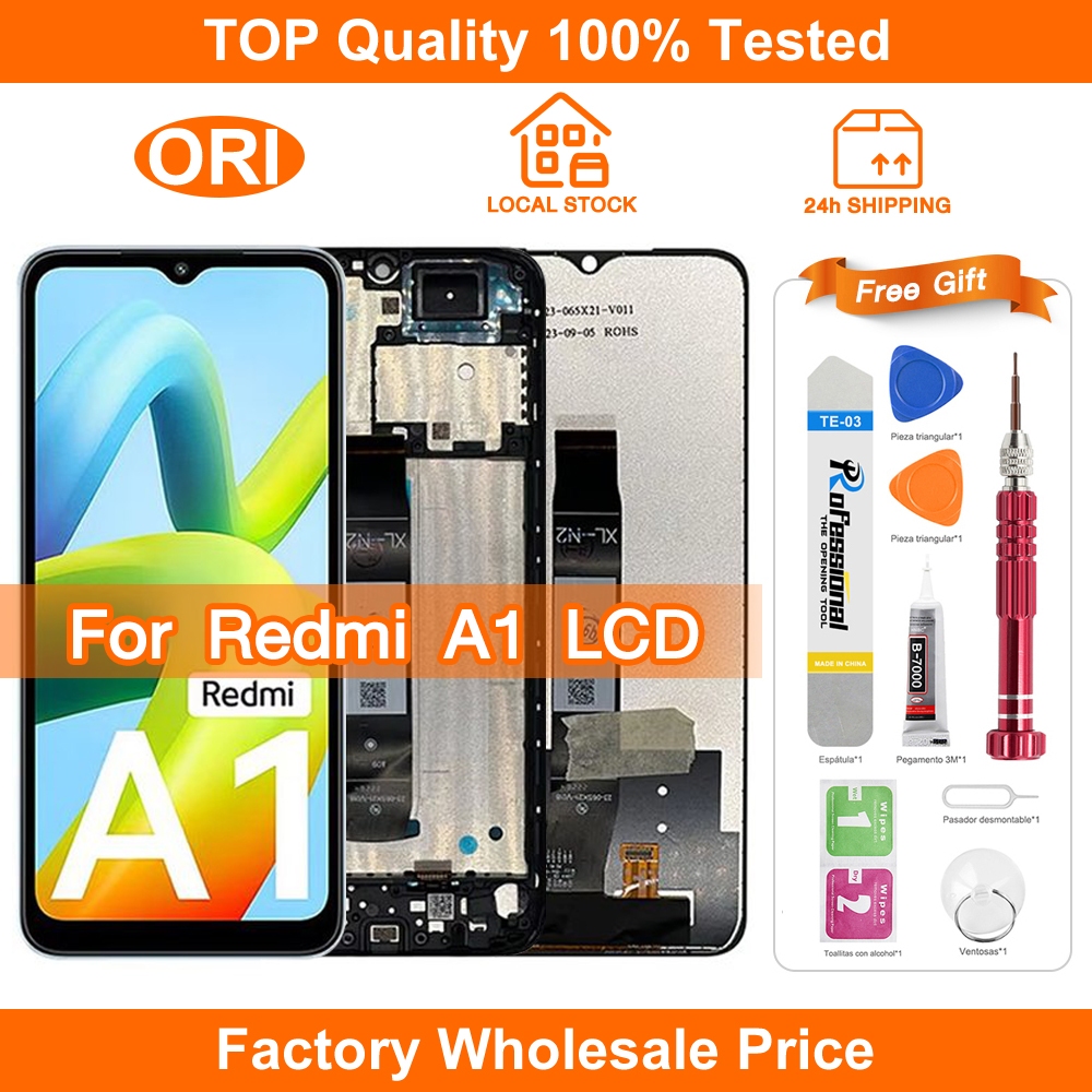 Original LCD With Frame for Redmi A1 A1+ A1 Plus LCD Display Touch ...
