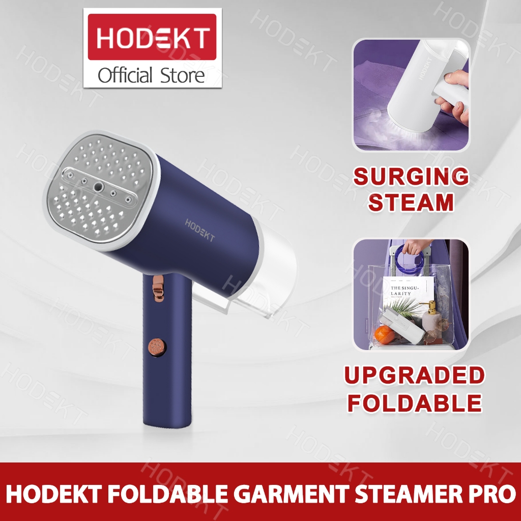 HODEKT Iron Steam Travel Steamer Iron Mini Portable Seterika Stim ...